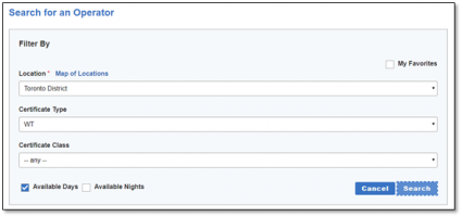 Operator Workforce Matching Portal – OWWCO