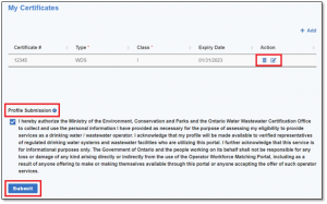 Operator Workforce Matching Portal – OWWCO