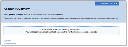 Operator Workforce Matching Portal – OWWCO